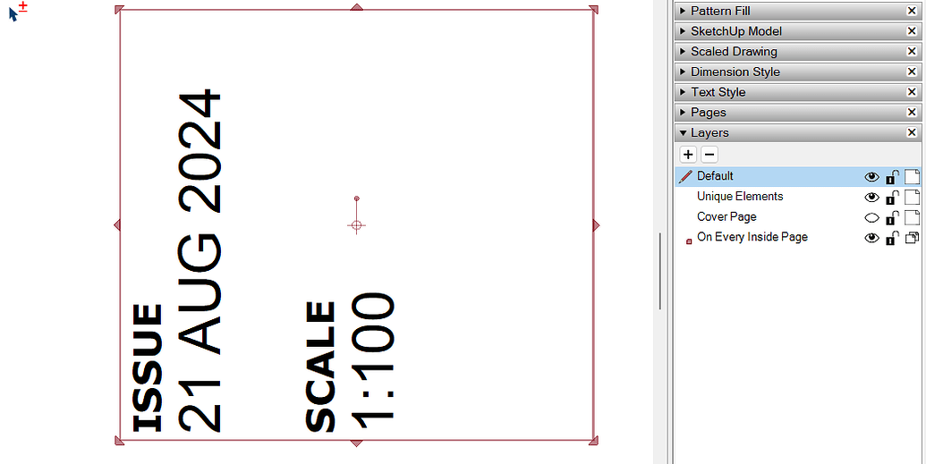 Inconsistent edits to Title Block in Layout - LayOut - SketchUp Community