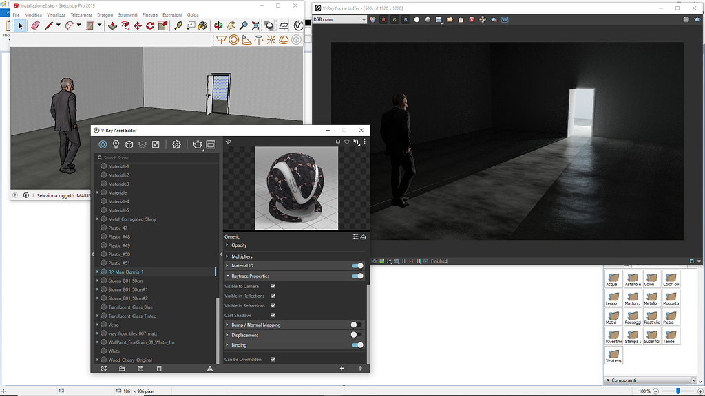 [Vray] Problem with shadows - 3d model - Extensions - SketchUp Community