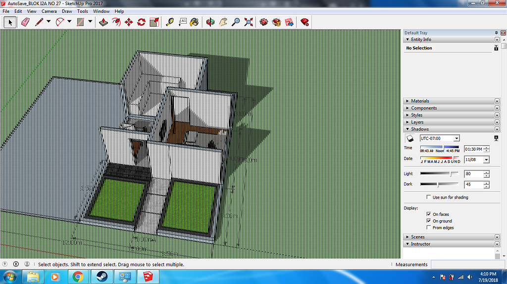 Error Dotted Screen - Pro - SketchUp Community