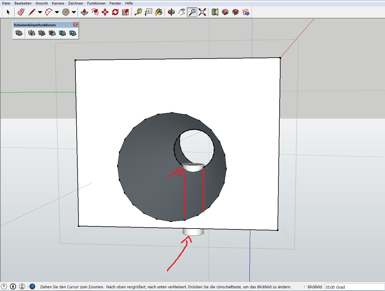 Object Doesn t Subtract Pro SketchUp Community
