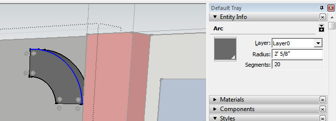 Circle Not Smooth Because It Is Aproximated By Line Segments SketchUp 