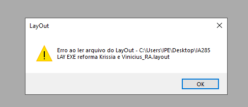 Error reading file - LayOut - SketchUp Community
