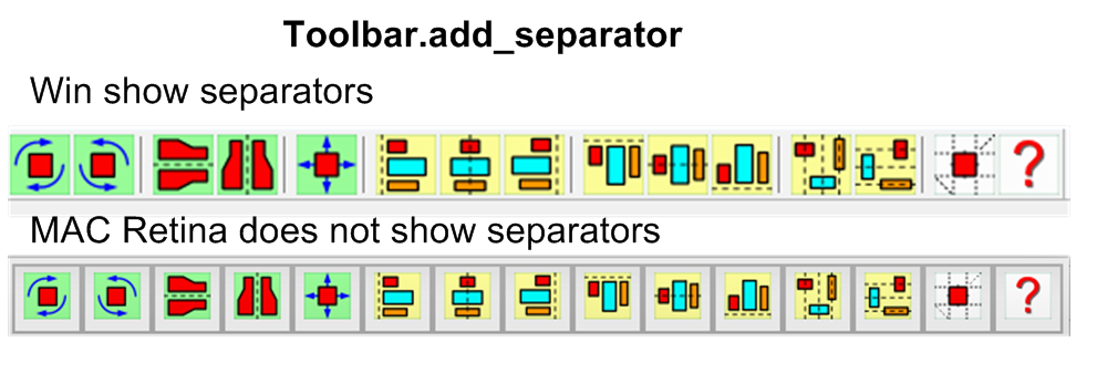 Mac Retina Display Doesnt Show Toolbar Separators Ruby Api Sketchup Community