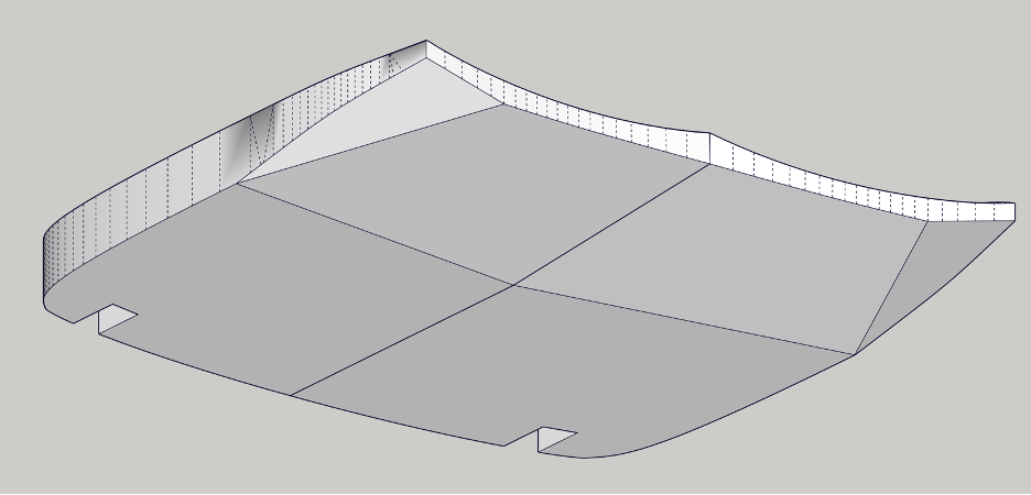 Subtracting a solid changes the surface skin made by Curviloft - Pro ...