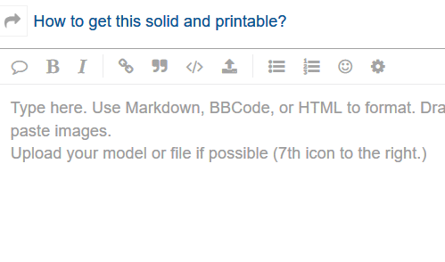 How to get this solid and printable? - Pro - SketchUp Community