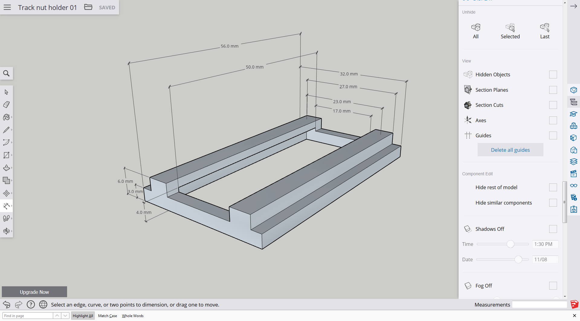 Hide Dimensions In sketchup Free SketchUp SketchUp Community