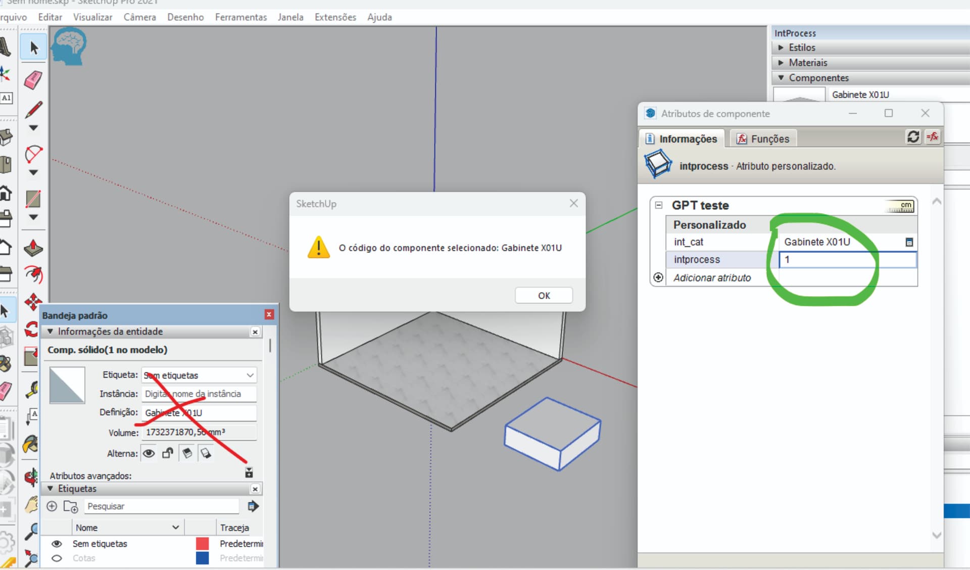 Insert a list of attributes into a component. (With Ruby console ...