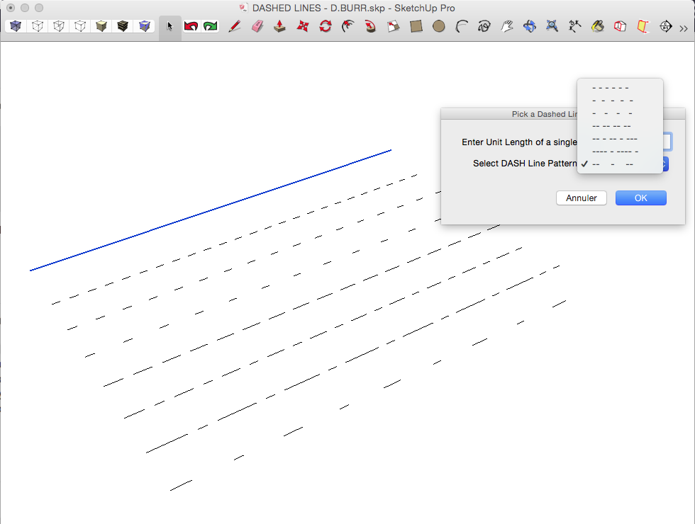 Dashed Lines Feature Discussion SketchUp SketchUp Community