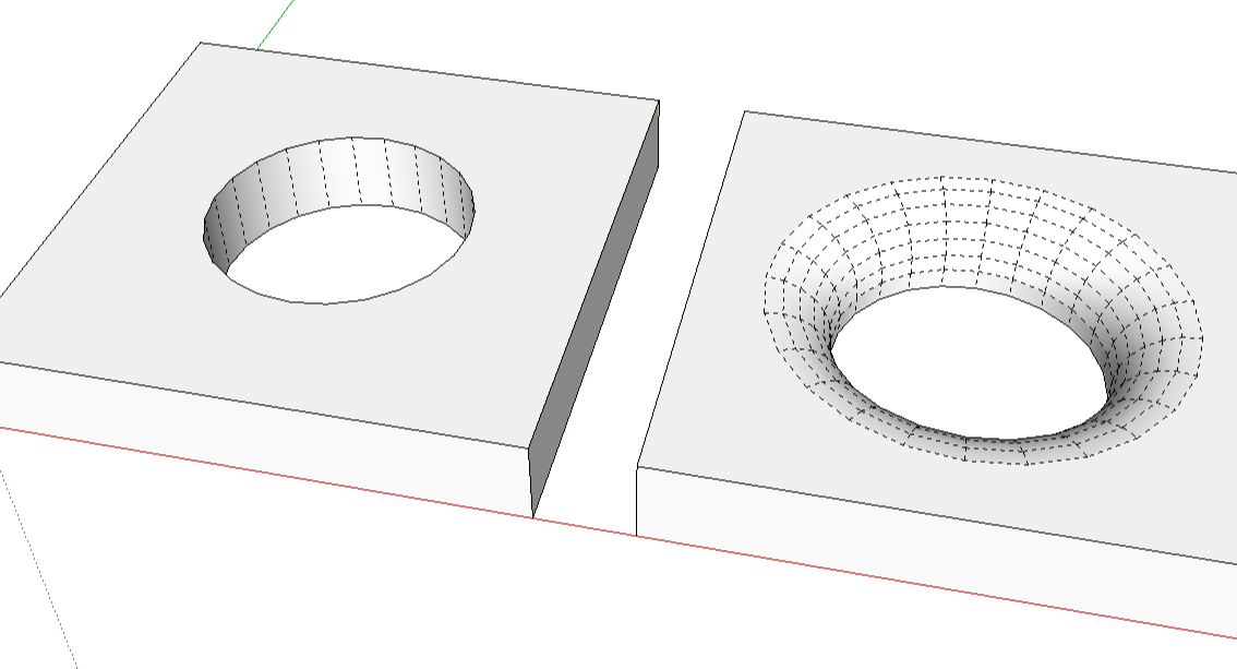 Chamfer Or Fillet A Hole In An Object SketchUp SketchUp Community