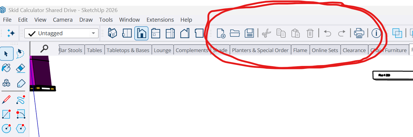 Standard Toolbar is not standard :) - SketchUp - SketchUp Community