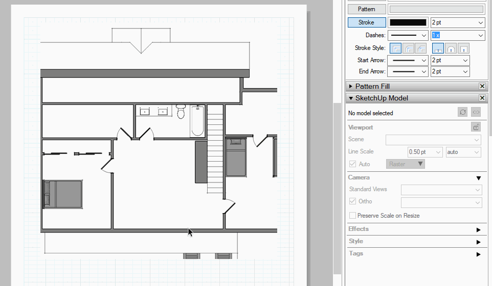 Layout Viewport Doesn t Change Scale LayOut SketchUp Community