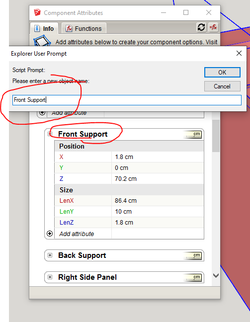 Naming of Group name in the dynamic component - Dynamic Components - SketchUp Community