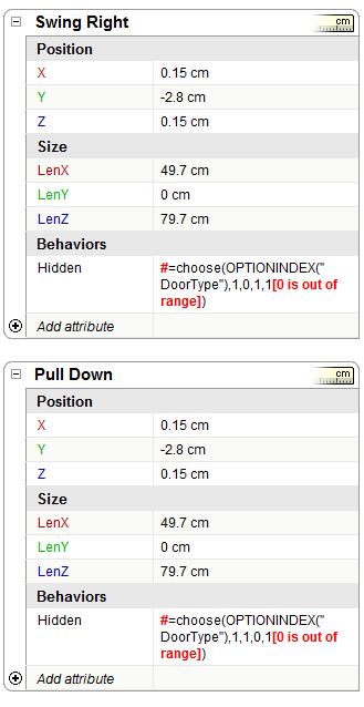 Dc Choose Optionindex Function Callback Error Dynamic Components Sketchup Community