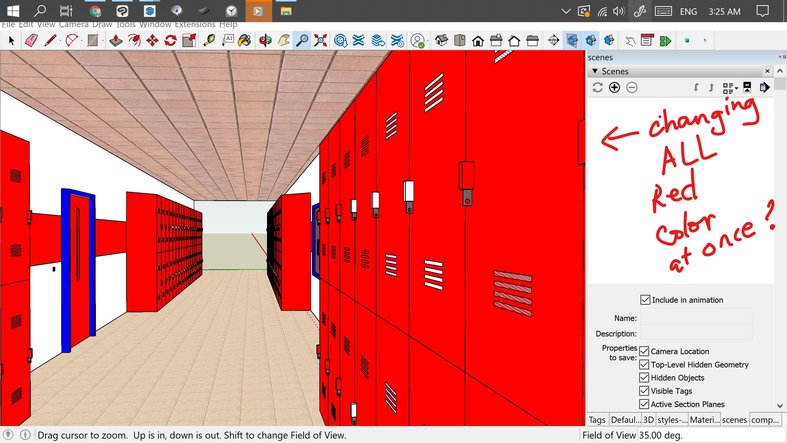 Changing All Of One Material SketchUp SketchUp Community