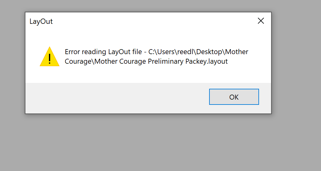 Layout Won t Open File Is It Corrupted Please Help LayOut 
