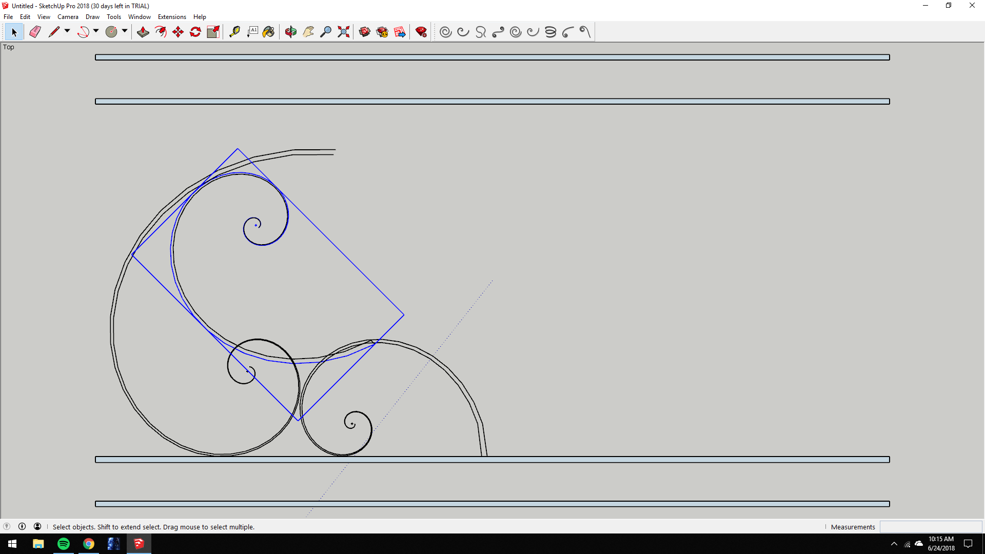 How To Trim Overlapping Curves Pro SketchUp Community