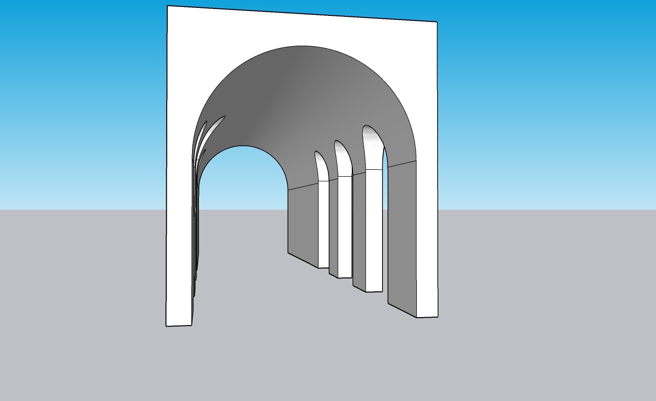 Need Help with Blending Arcs in a 3D Model - SketchUp - SketchUp Community