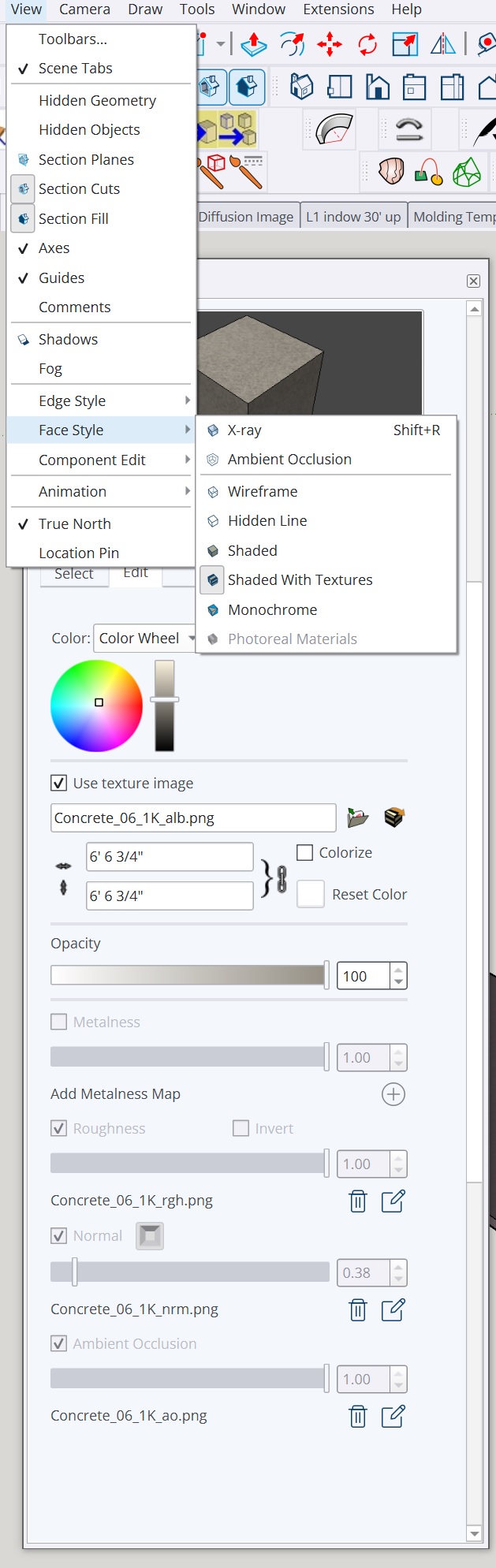 PBR Maps not showing up in SU 2026? - Pro - SketchUp Community