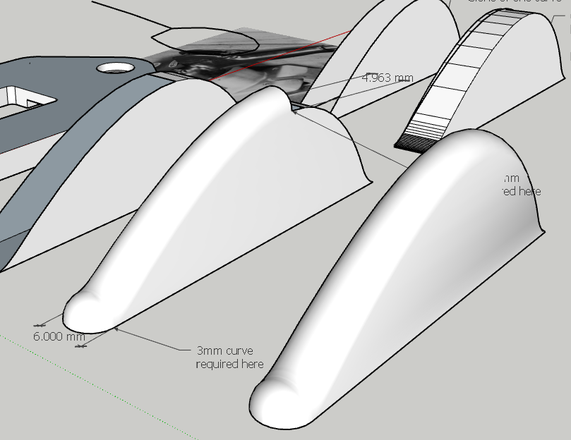 Create Radius Fillet Between To Non Parallel Bezier Curves Requests And Discussion Sketchup