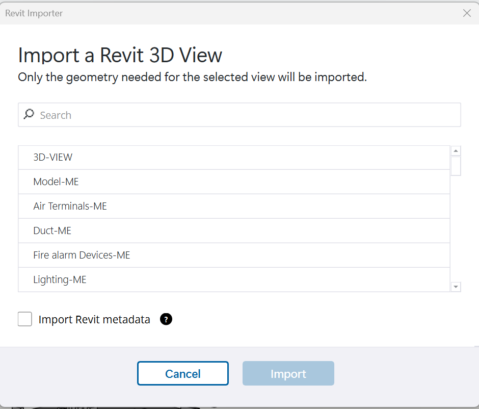 Revit Import, how to import all layers and not one by one - Pro ...