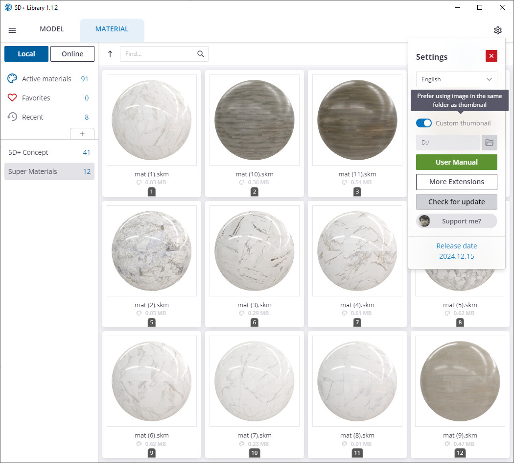 5D+ Library - Manage SketchUp assets - Page 7 - Extensions - SketchUp ...