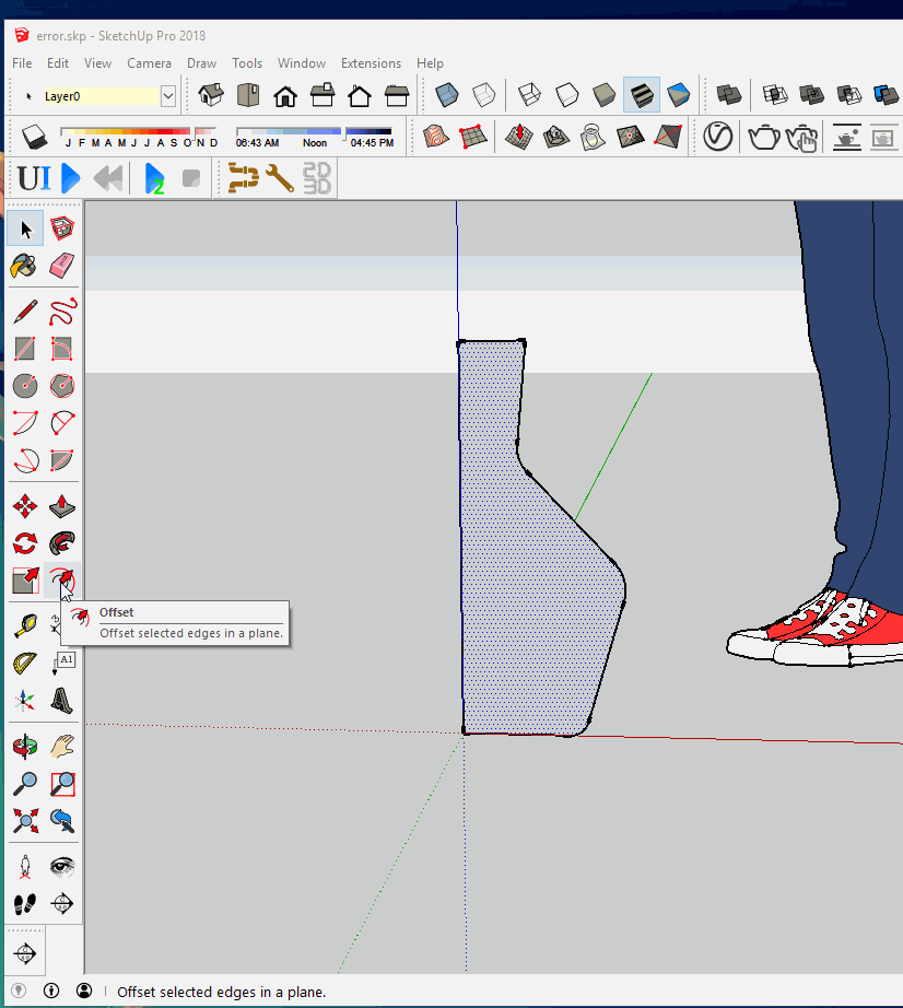 Bug In The Offset Tool SketchUp SketchUp Community