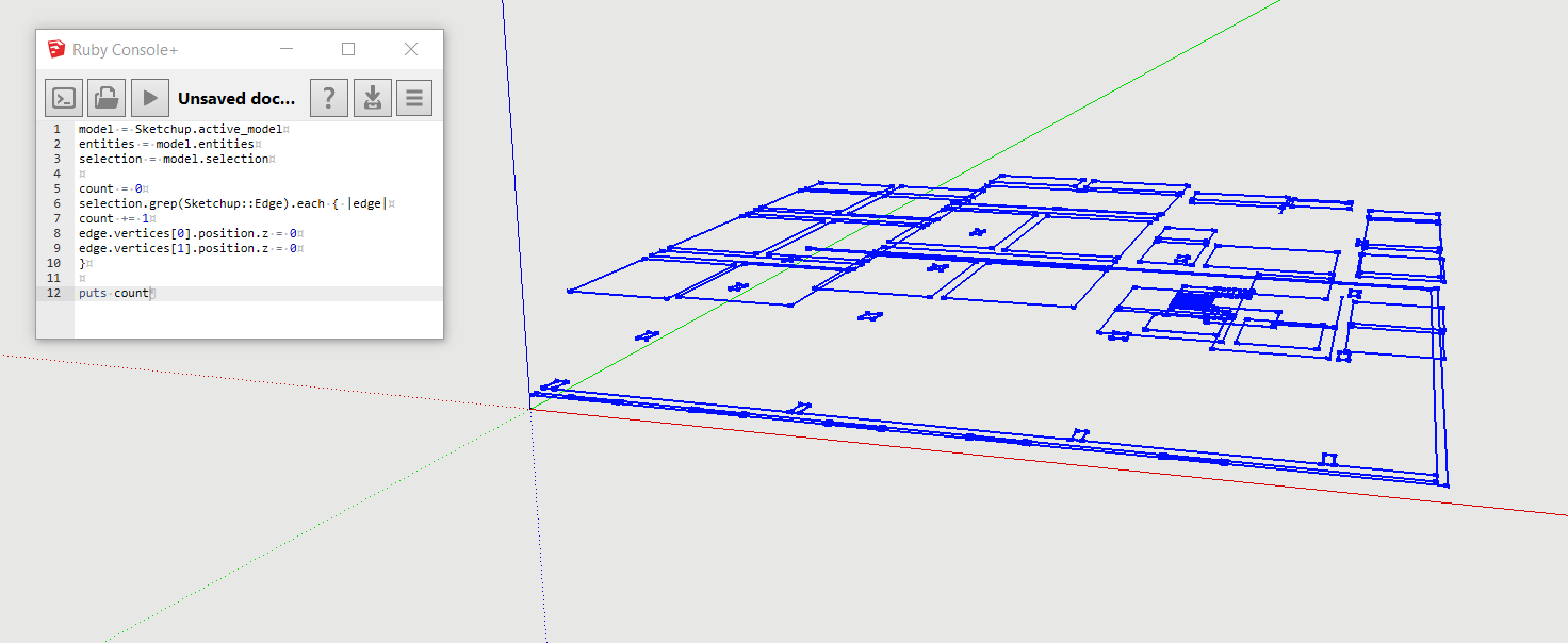 Make The Whole 2D Drawing Completely Flat SketchUp SketchUp Community