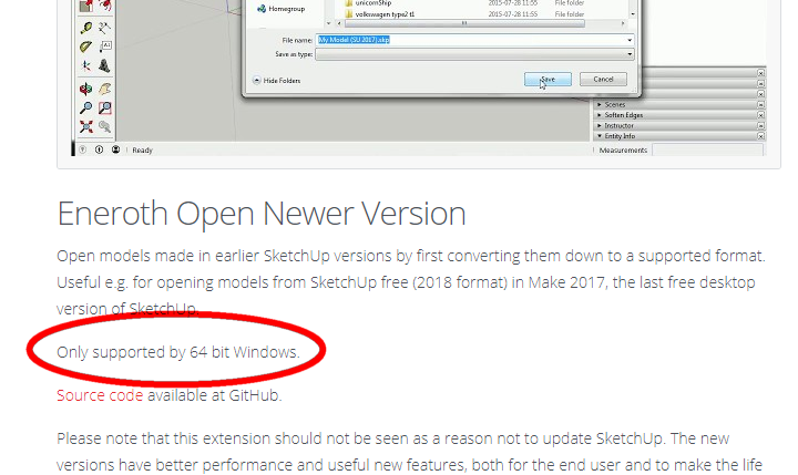 Eneroth Open Newer Version - Page 2 - Extensions - SketchUp Community