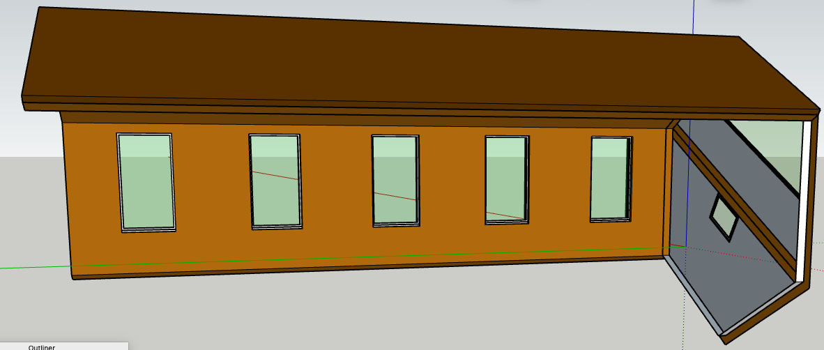 FlexTools windows get filled in after rotate model - Pro - SketchUp ...