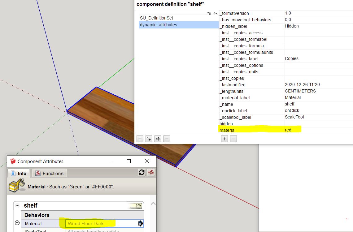 Can I add new entity in advance attribute? - Pro - SketchUp Community