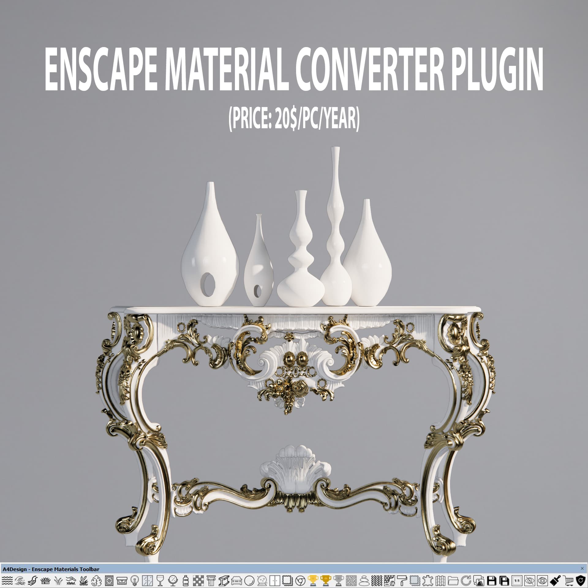Enscape Material Converter Pro V.28 - Extensions - SketchUp Community