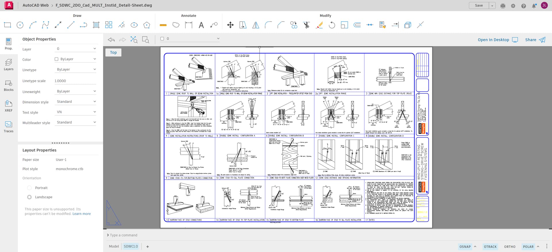 Inserting Dwg In Model Space Vs Paper Space Missing Parts LayOut