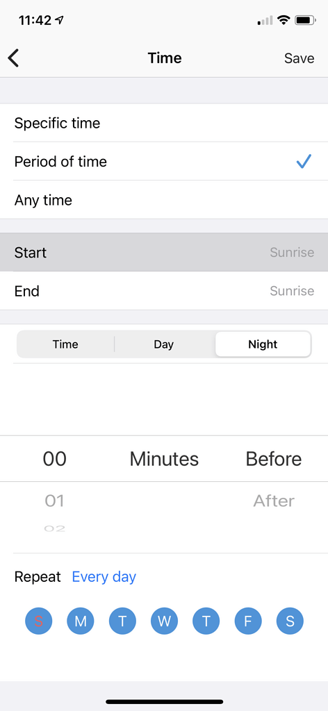 Day And Night Defaults For Period Of Time Automations Smartapps And Automations Smartthings