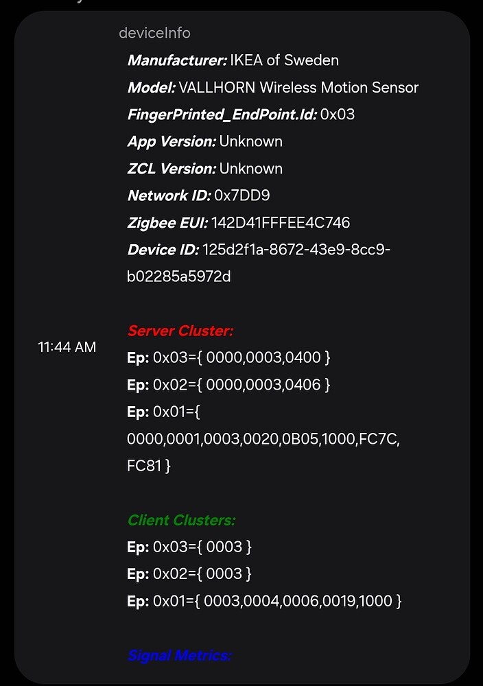 IKEA Vallhorn Motion Sensor - Devices & Integrations - SmartThings ...