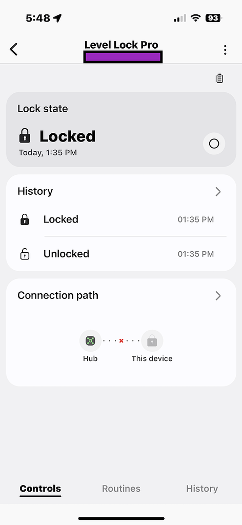 Level Lock Pro - Connected Things - SmartThings Community