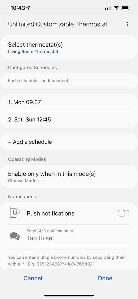 [RELEASE] Unlimited customizable thermostat - Community Created SmartApps - SmartThings Community
