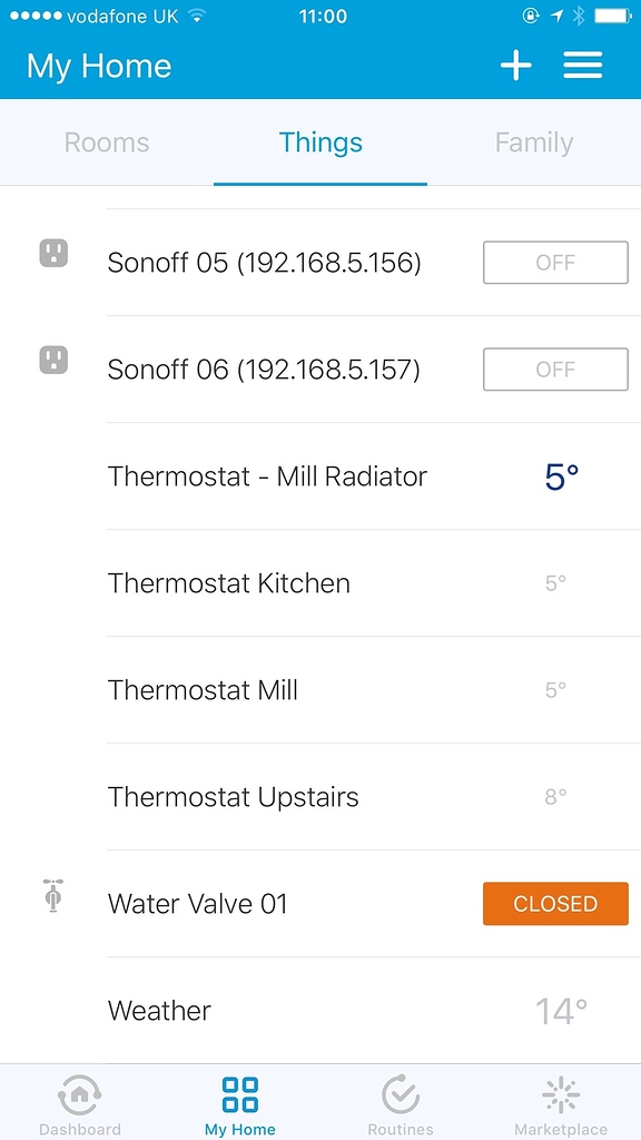 Font Size On Things Page different For Some Devices General 