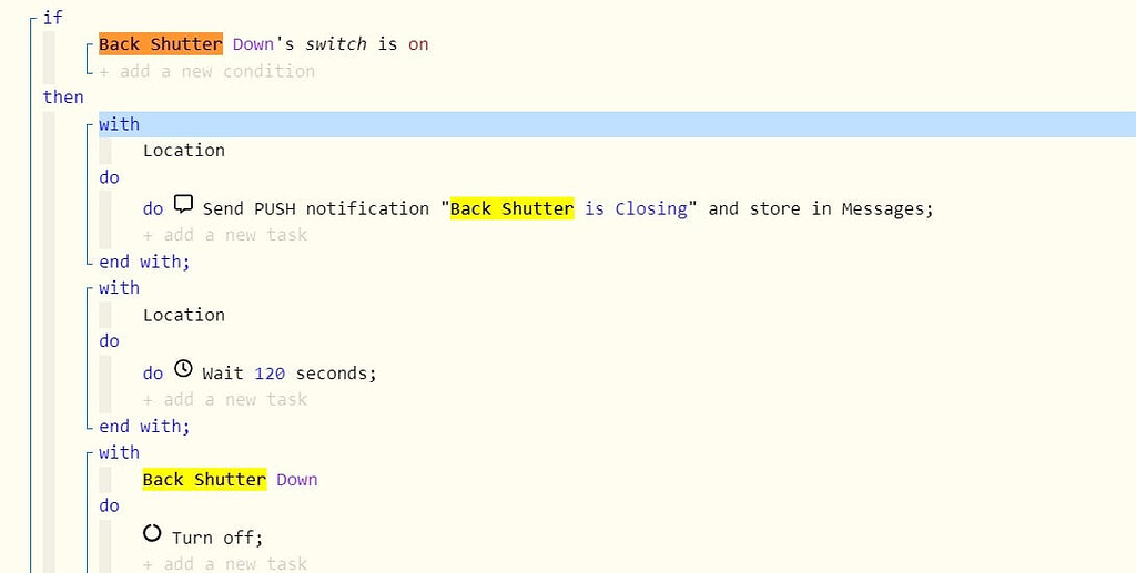 Duplicate Notifications - webCoRE - SmartThings Community