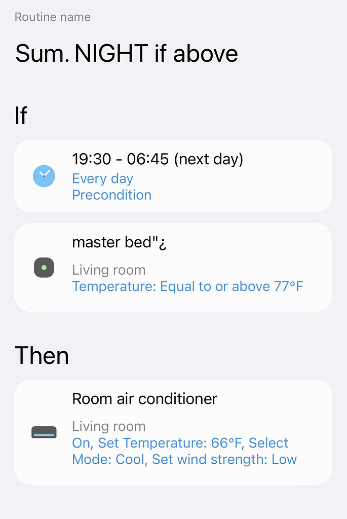 Automation Not Triggering A/C - SmartApps & Automations - SmartThings Community