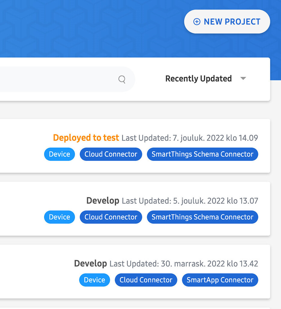 SmartApp Connector - Support - SmartThings Community