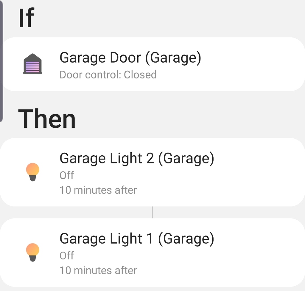 Automation rule not working - SmartApps & Automations - SmartThings Community