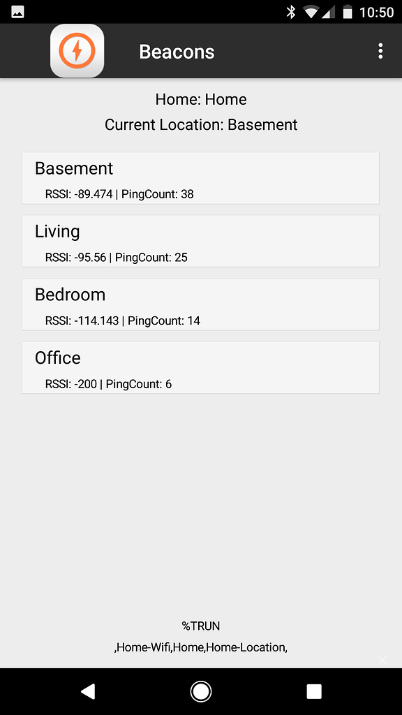 Android Presence using Beacons/Autolocation/Sharptools - Projects ...