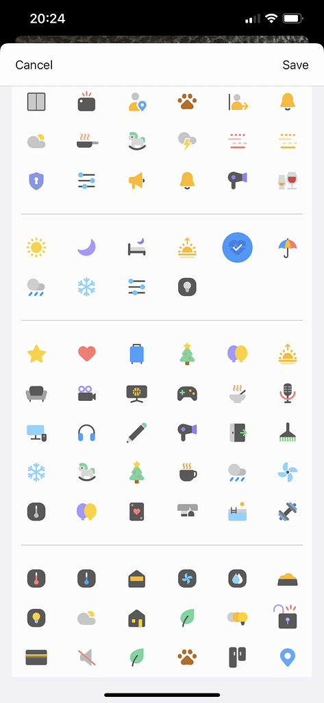 Routine Icons Changed - Apps & Clients - SmartThings Community
