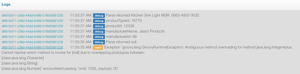 GroovyRuntimeException on working switch - Connected Things - SmartThings Community