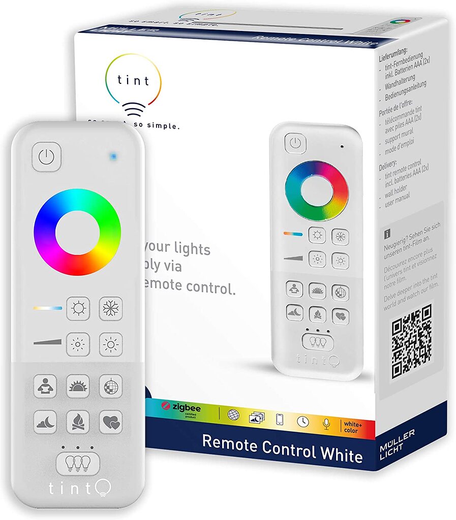 Muller Tint Remote - anyway to get it to control smart lighting ...