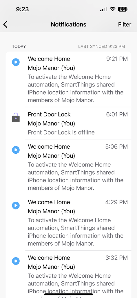 Lock Offline - Devices & Integrations - SmartThings Community