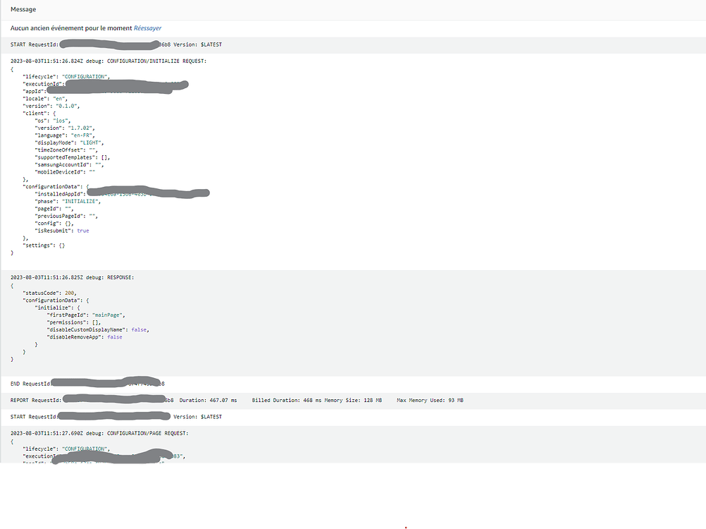 Executing SmartApp on Lamba - Stuck with error - Writing SmartApps - SmartThings Community