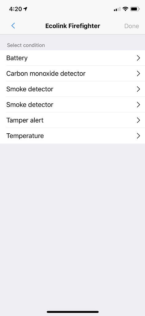 Ecolink Firefighter For Automations In New App Smartthings Samsung Connect Smartthings