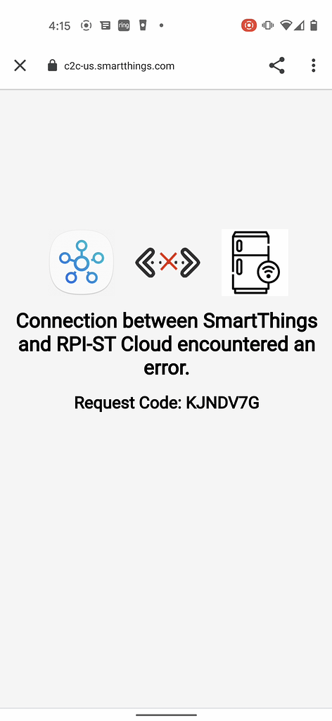 Schema Connector webhook device issues - Developer Programs - SmartThings Community