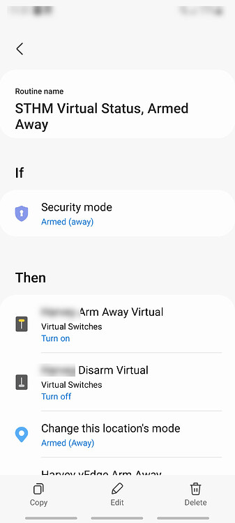How can I set virtual presence sensor with a routine? - Automation Ideas - SmartThings Community